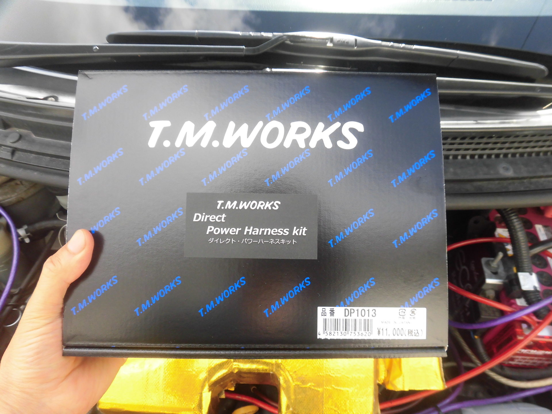 L275VミラバンにT.M.WORKS 新型ダイレクトパワーハーネスを取り付けました。: ミラバン 奮闘記録